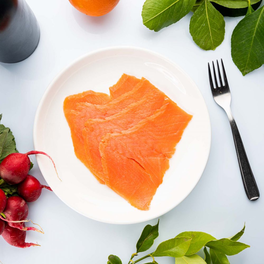 Salmone affumicato a fette - 100g - Ittica Brianza