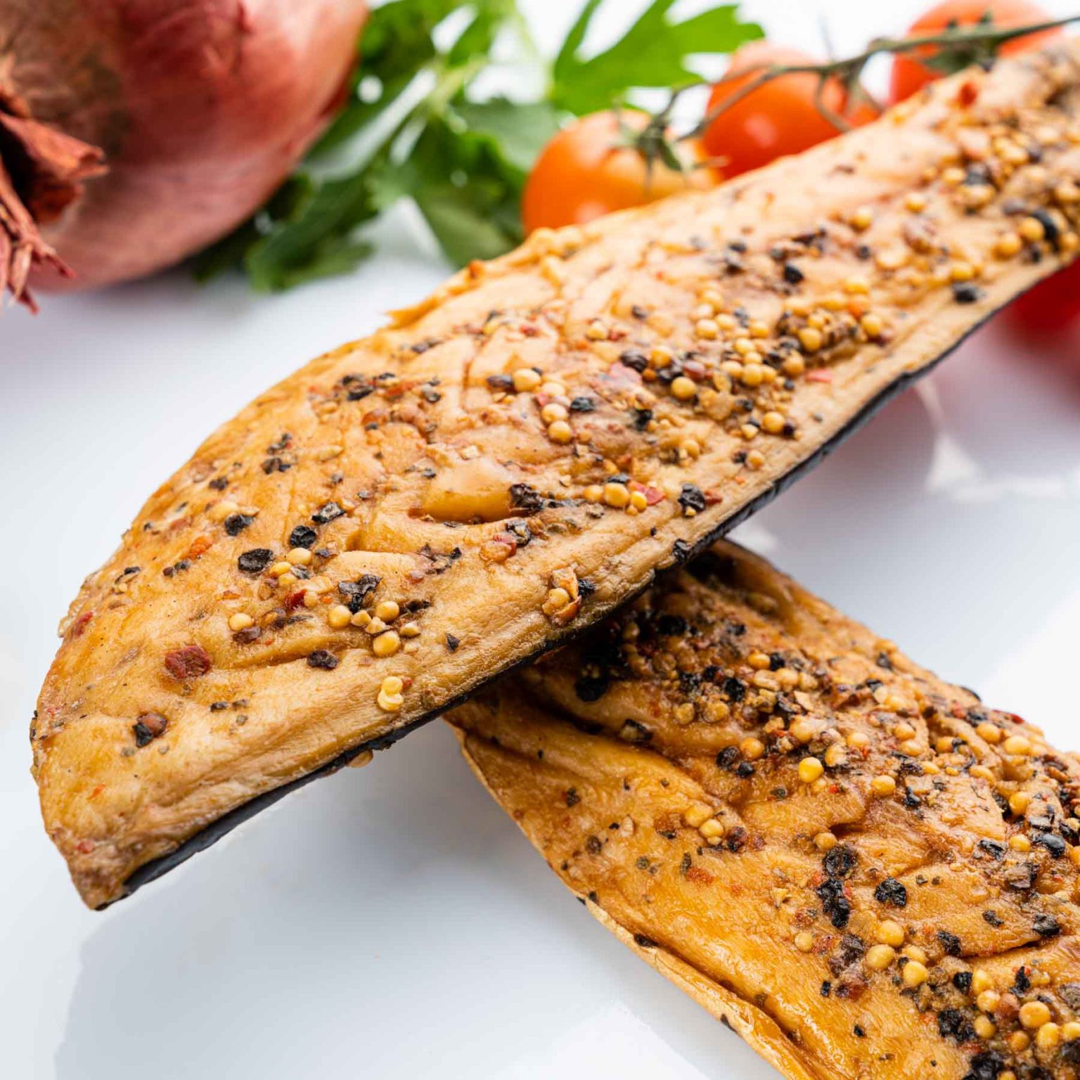 Filetti di sgombro affumicati al pepe - 200g - Ittica Brianza