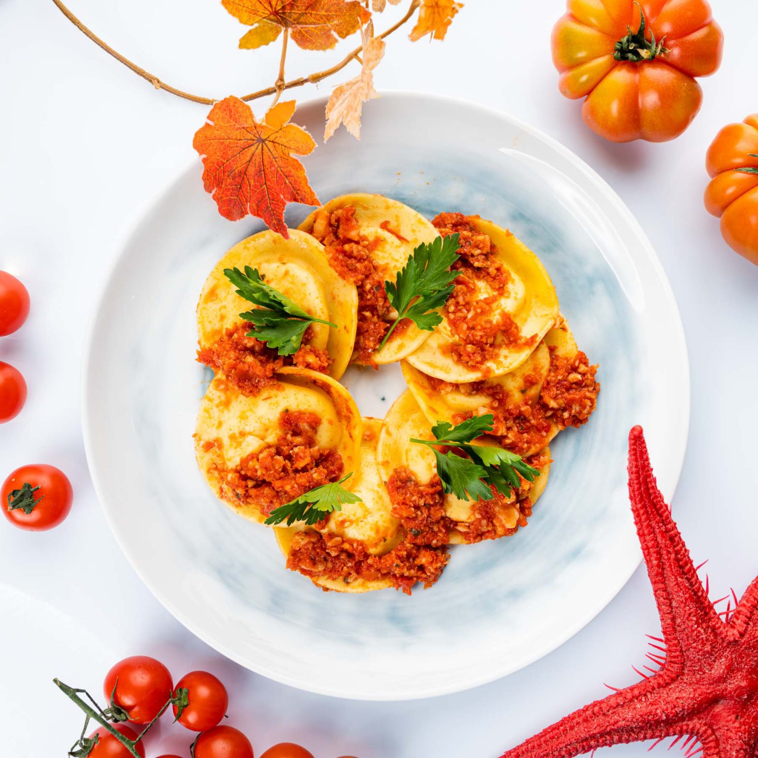 Ravioli all'aragosta con il suo sugo - Ittica Brianza